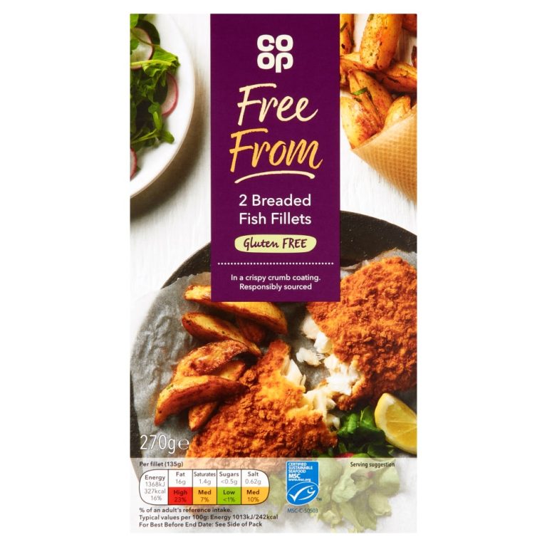 CO OP FF BREADED FISH FLTS 270G – Oranso Market